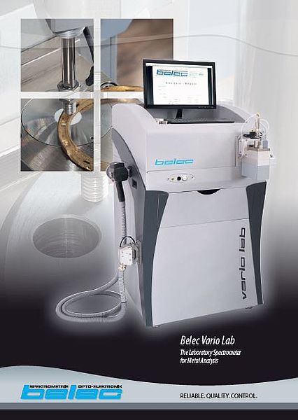 The Stationary Laboratory Spectrometer for Metal Analysis | Belec